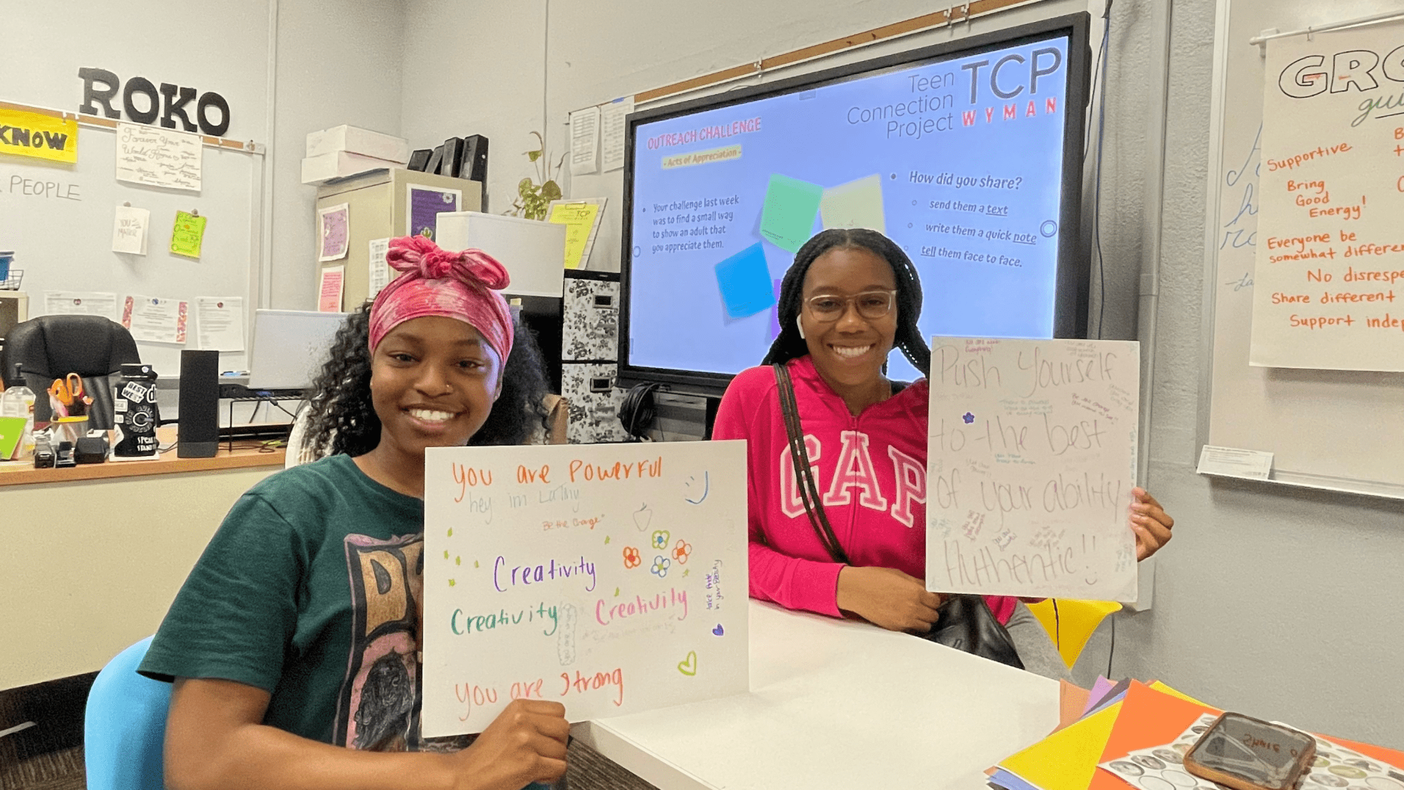 Prioritizing social connections through the Teen Connection Project